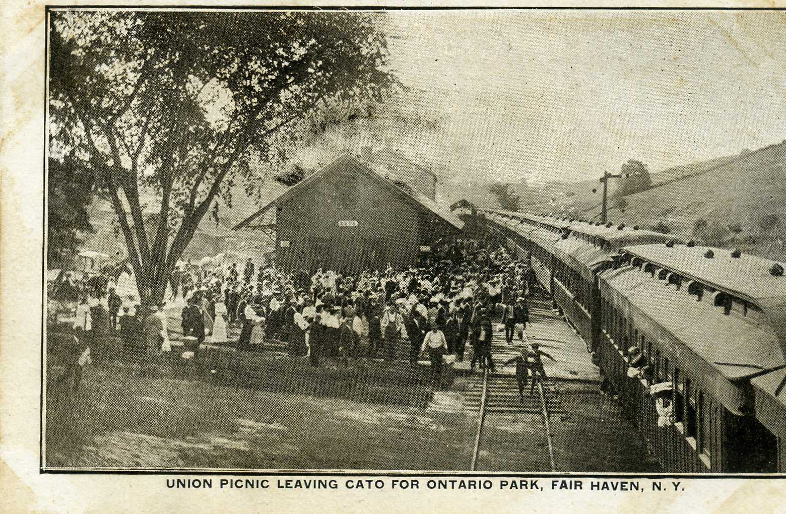 Vintage Railroad Pictures: Old Railroad Scenes in New York State