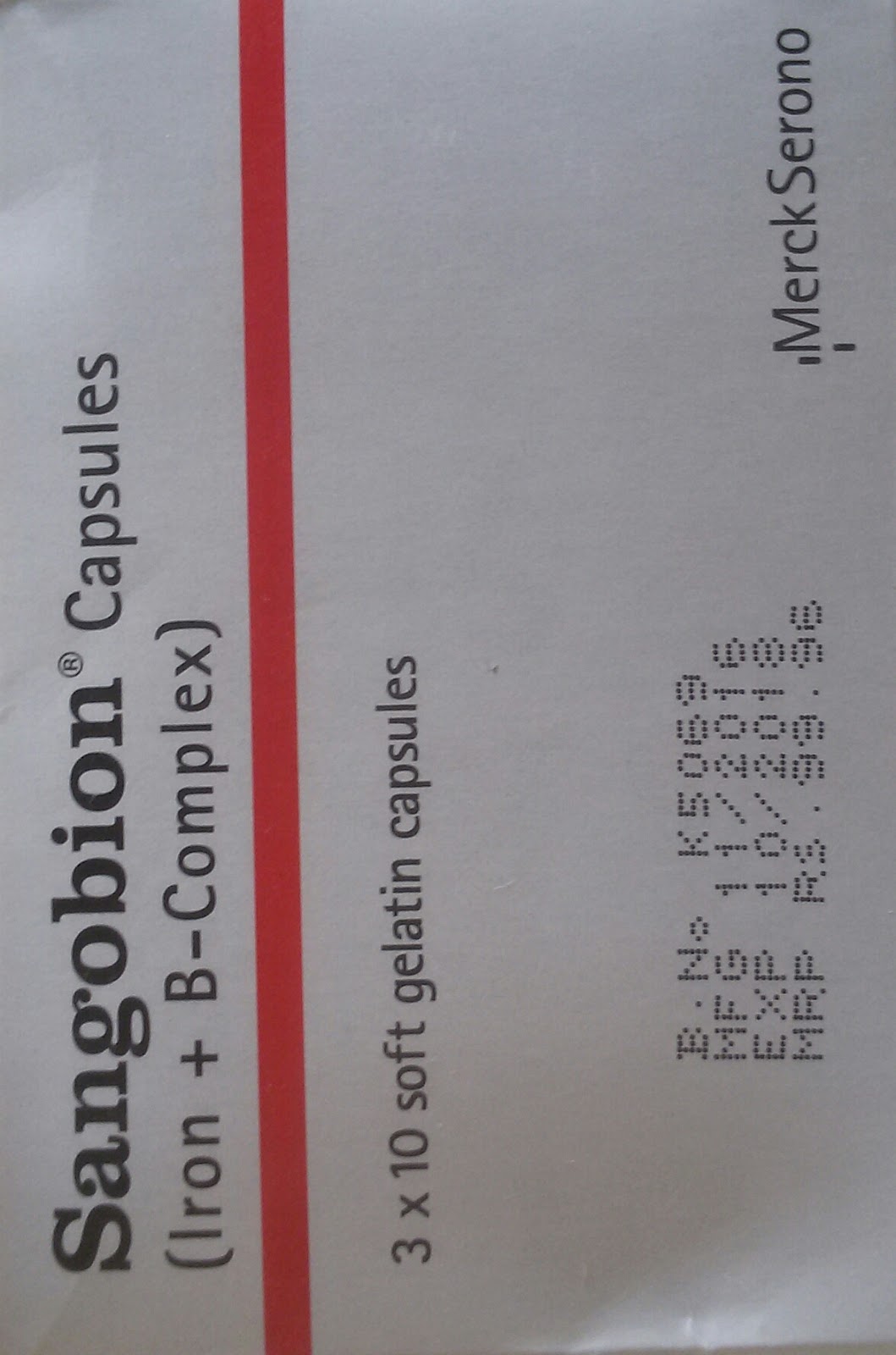 Medicine Guide: Sangobion capsules and syrups by Merck