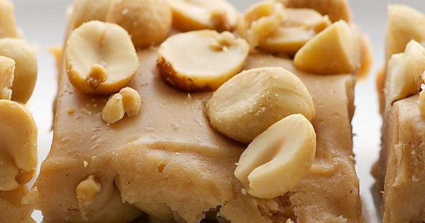 Salted Nut Squares - mamarecipes