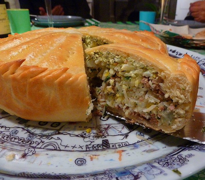 AAA ACCADEMIA AFFAMATI AFFANNATI: Ottobre. La cena della Turkmenistan Pie.