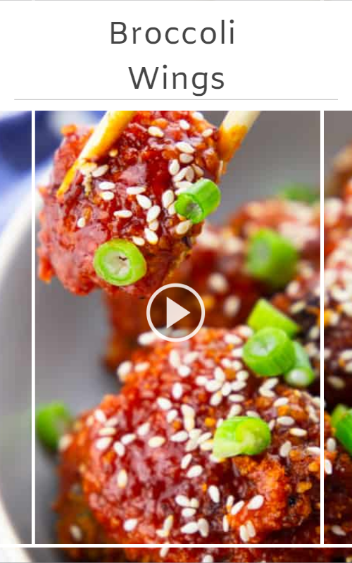 Broccoli Wings - Our Health Woman