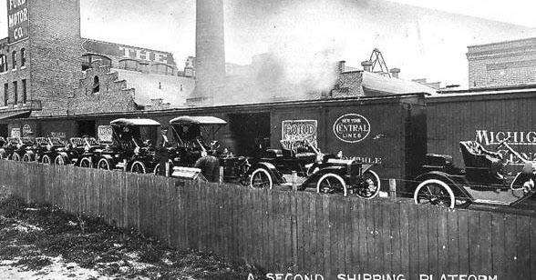 Industrial History: Ford and Studebaker Plants in Detroit