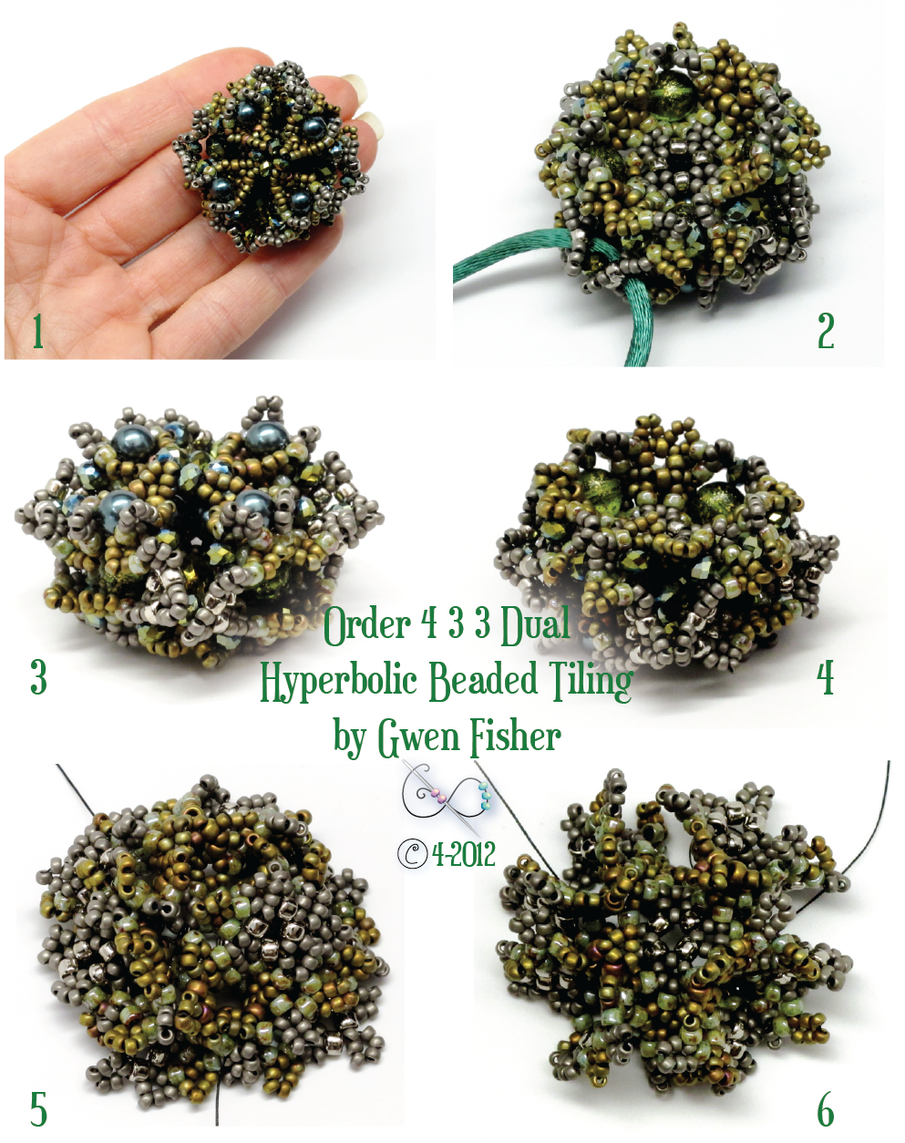 gwenbeads: Hyperbolic Beading No 3