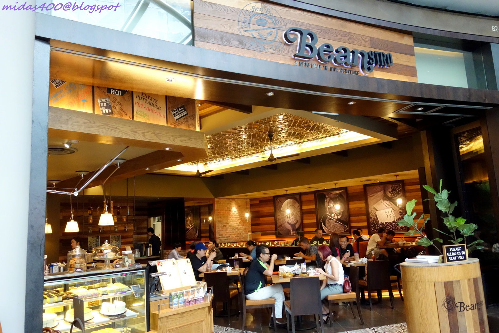 Midas Food n Travel Blog: The Coffee Bean & Tea Leaf Beanstro and ...