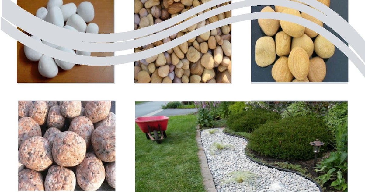 Stone types for landscape