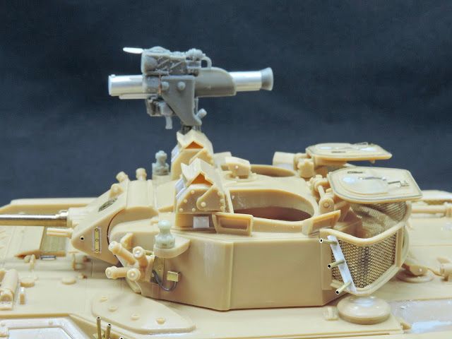 Pete's Model World : Warrior Turret Milan ATGM