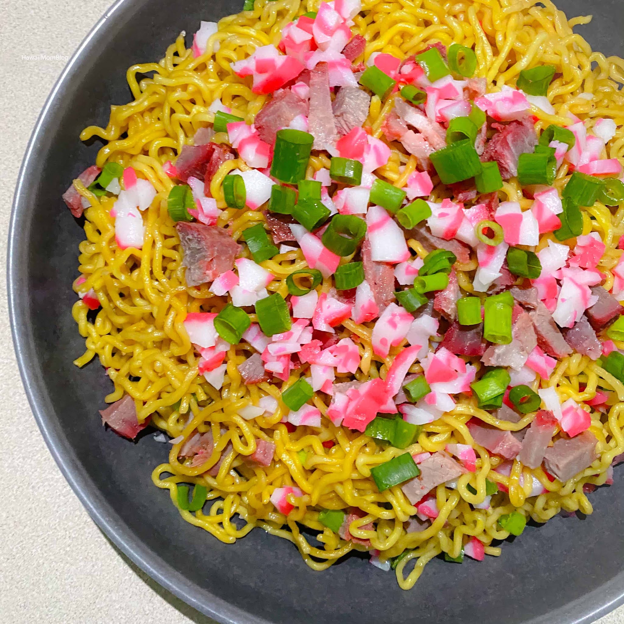 Hawaiian Fried Saimin Recipe - Banana-breads.com