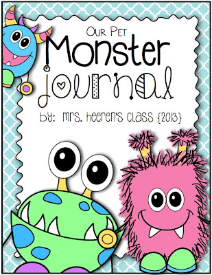 Mrs. Heeren's Happenings: Weekend Friend: Pet Monster