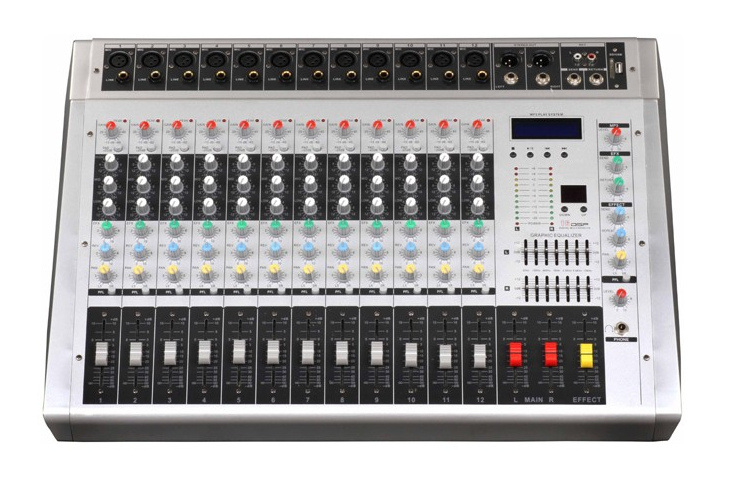 A1211MP3 OR MIXER C/POWER ANALOGO 12CH AURAX | AUDIO LATINOAMERICA