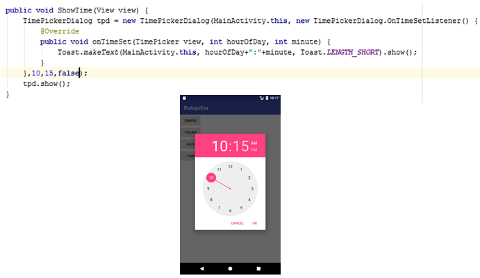 Unit - 3 Working with Dialogs
