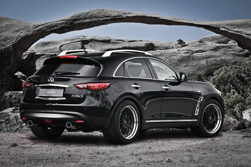 Vettel Infiniti FX SUV Supercar limited produced - Auto Daily News