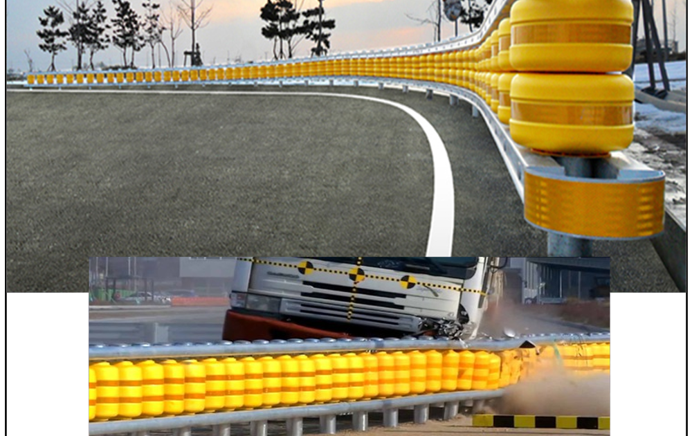 Rolling Barrier System Innovative Road Safety | ind-eng-design