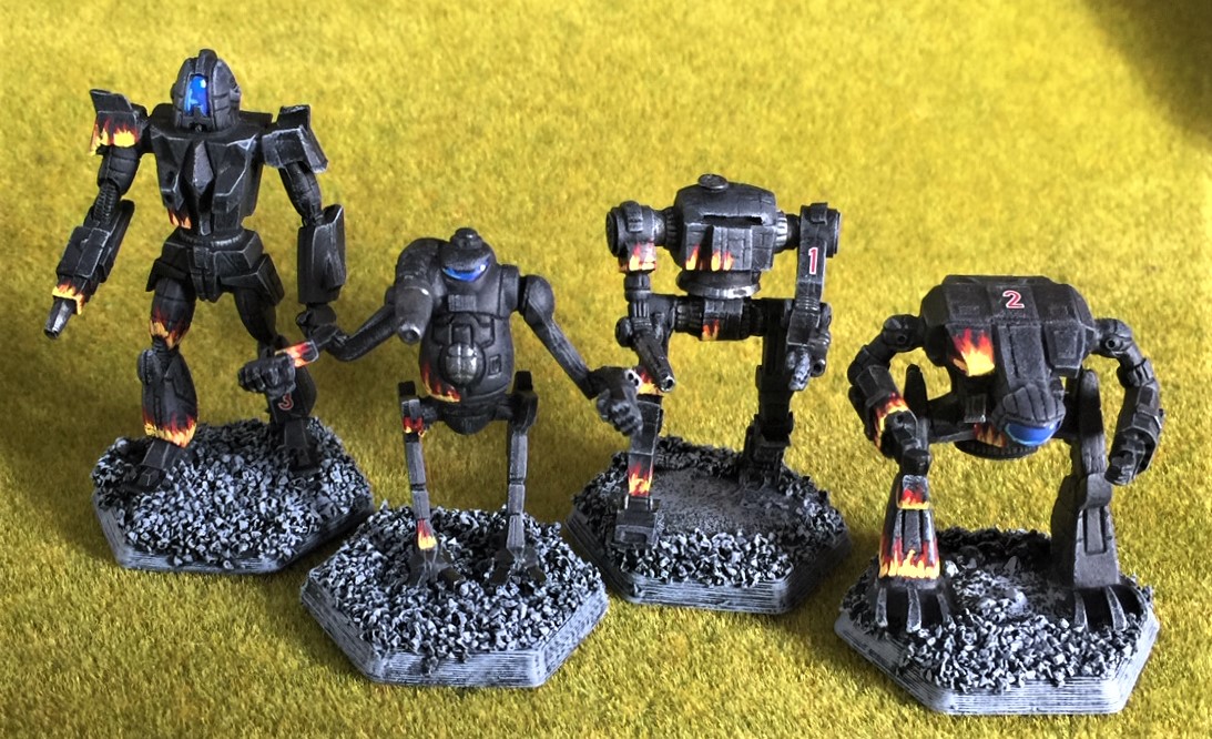 Ginzio Paint Service: Back to Battletech/Di nuovo Battletech