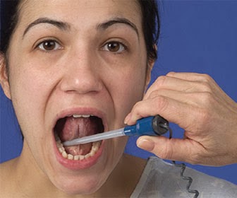 Oral Thermometer Placement