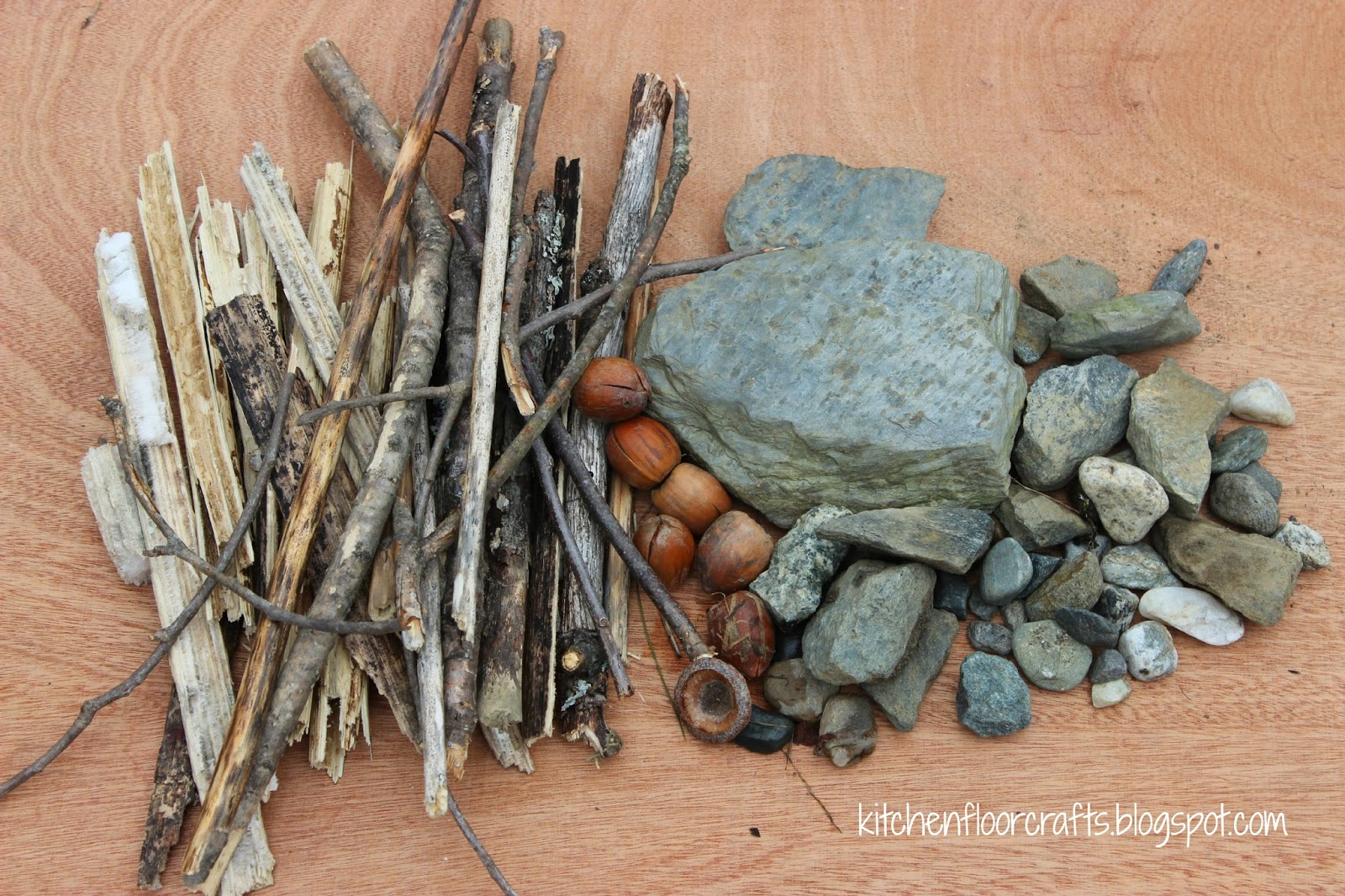 Kitchen Floor Crafts: Invitation to Build: Create a Dam