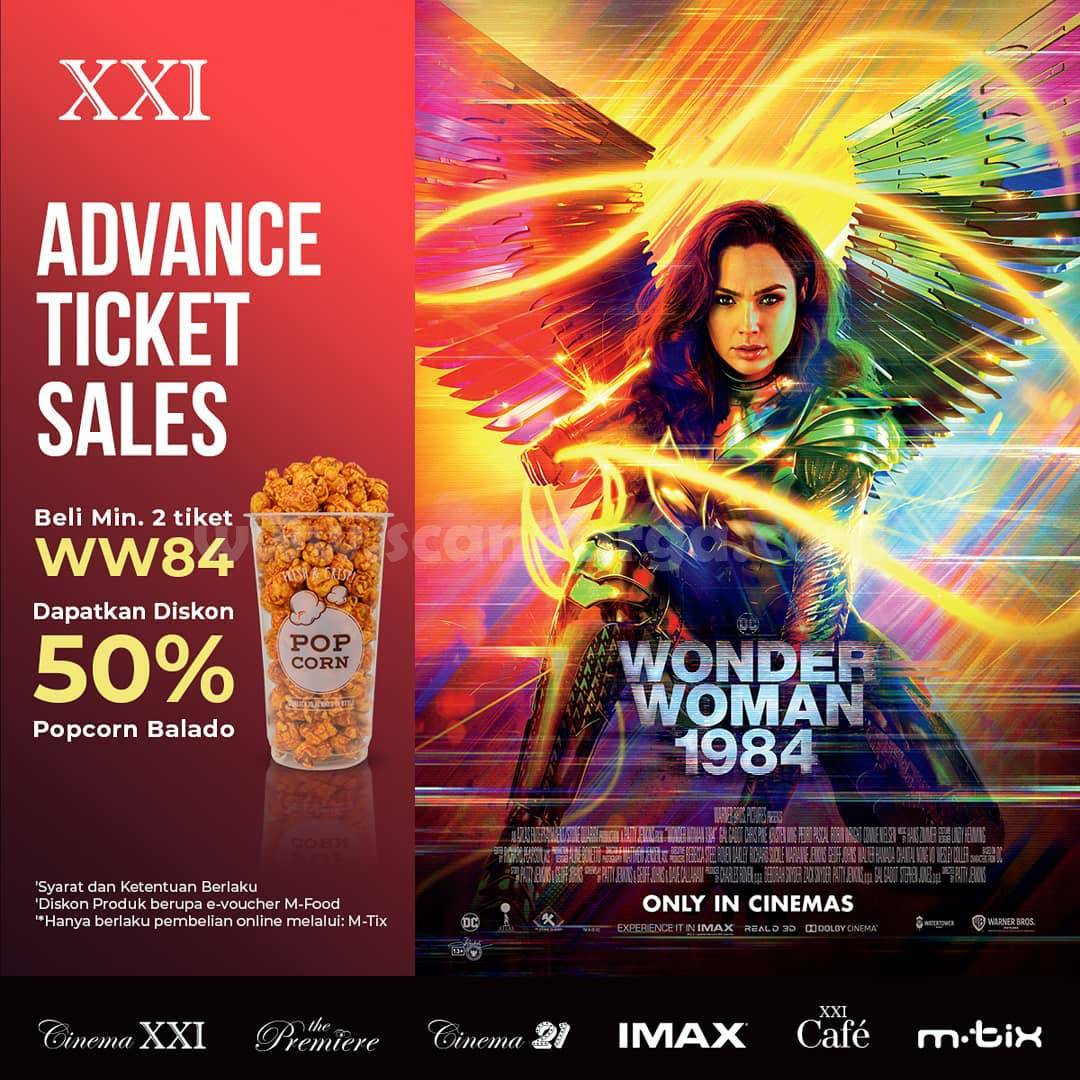 CINEMA XXI/21 Promo – Beli min. 2 Tiket Wonder Women 1984* Dapatkan ...