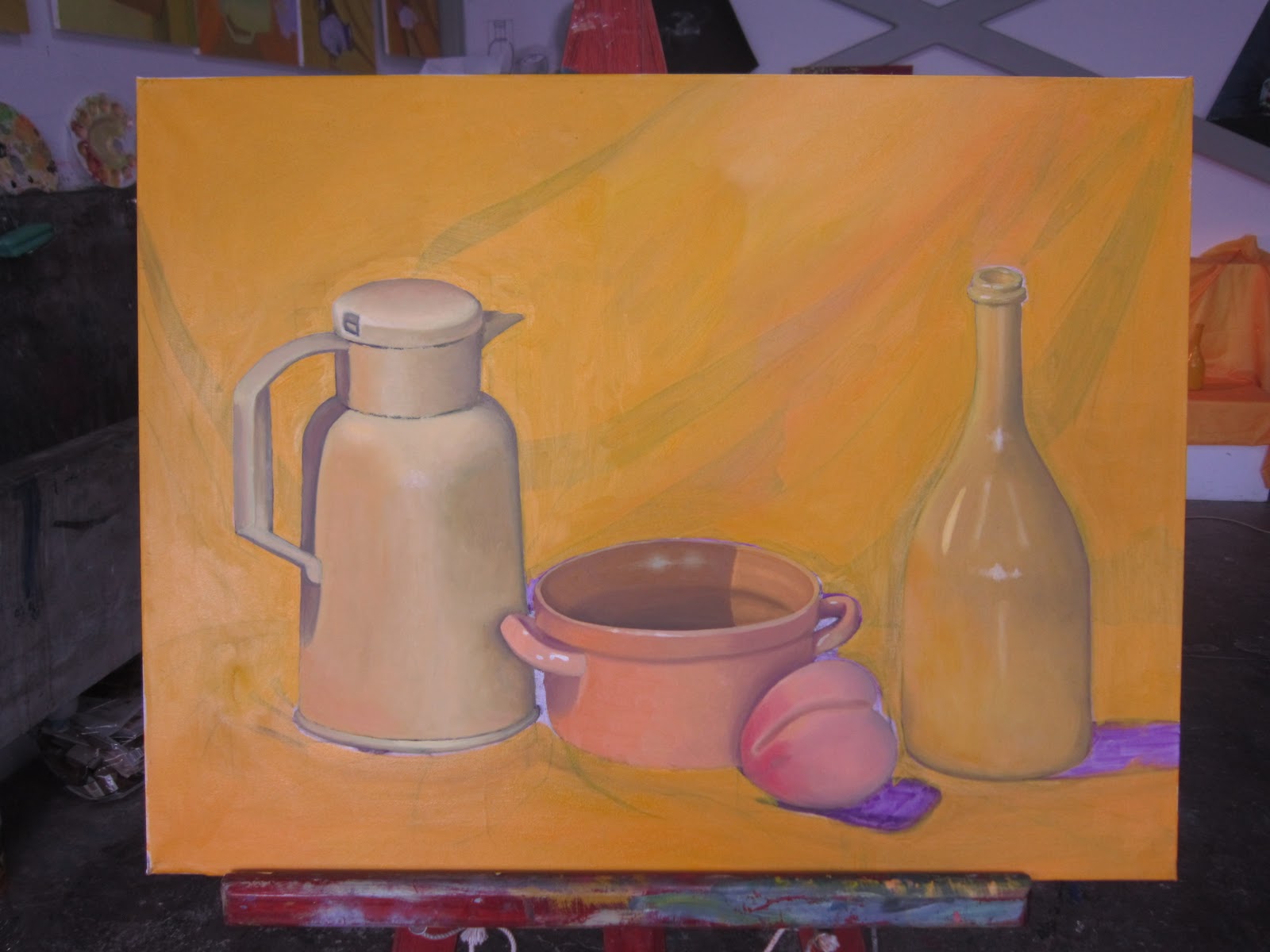 Es que... necesitaba un blog: Bodegón Amarillo