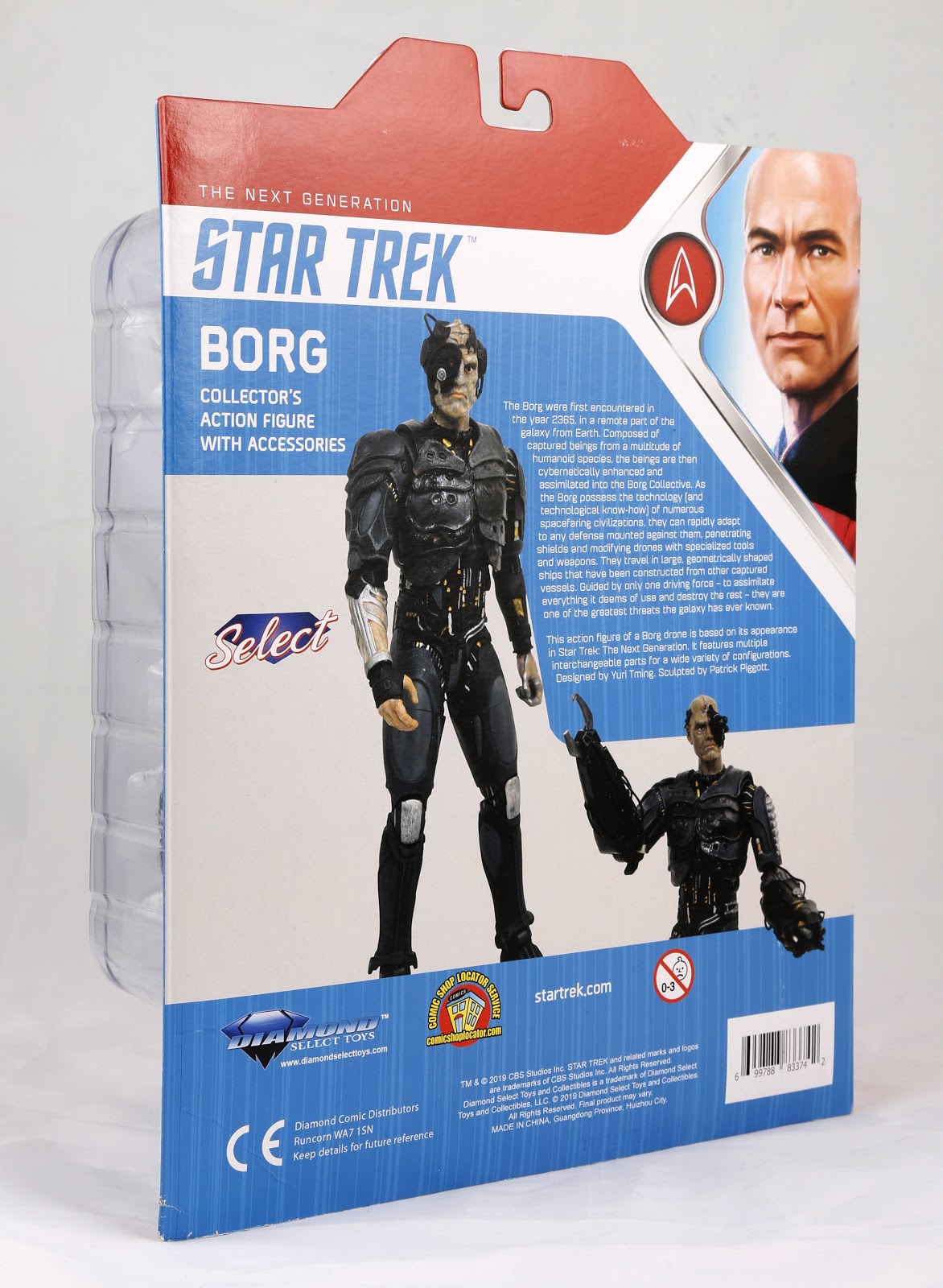 The Trek Collective: Review: Star Trek Select Borg action figure