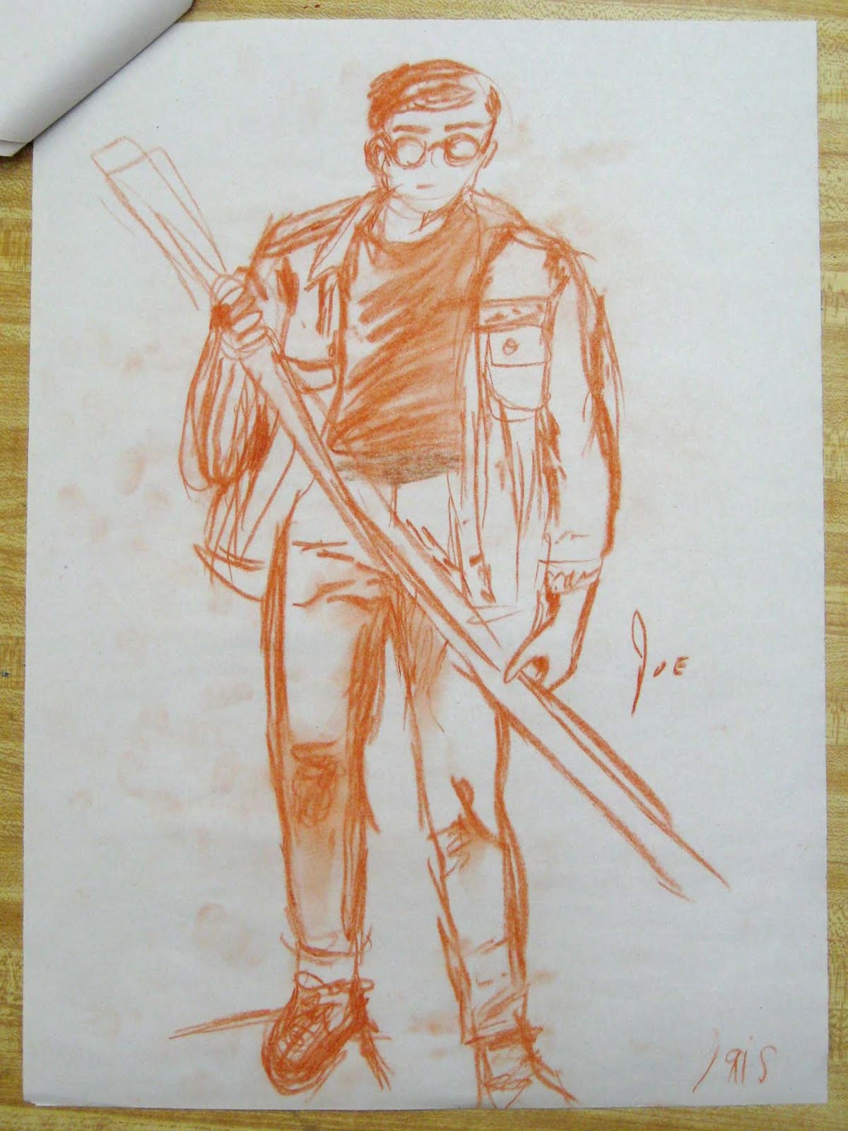 Rick Jacobi - Art Blog: Student Figure Drawing from my HS class