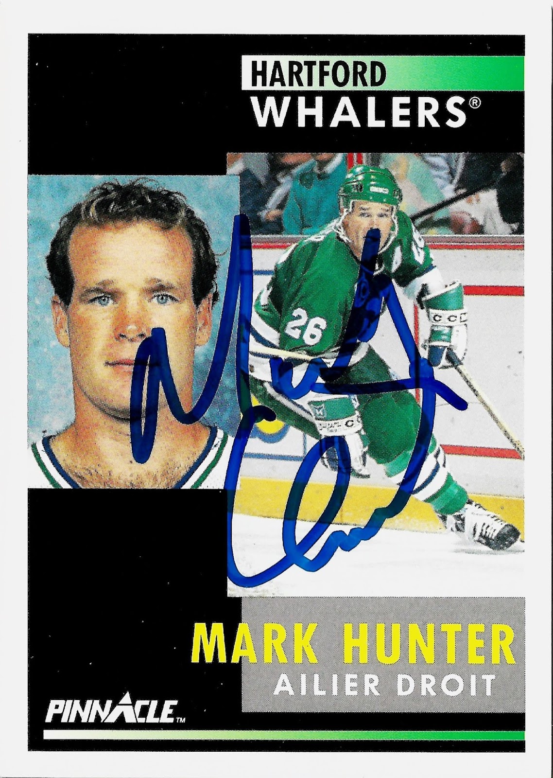 Hell's Valuable Collectibles: Mark Hunter Two Autographed Cards