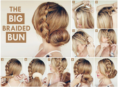 Hair Tutorial: The Big Braided Bun - The Glambassador