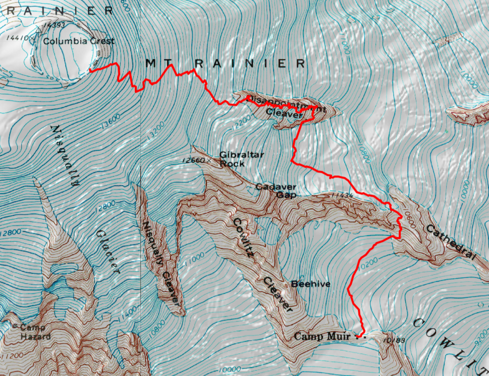 Mount Rainier Climbing: Disappointment Cleaver Update