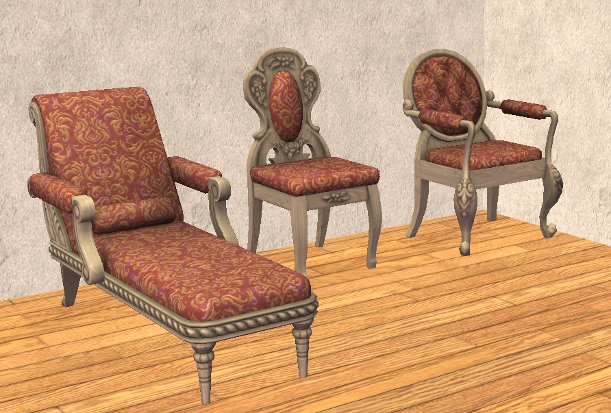TheNinthWaveSims: The Sims 2 - The Sims 3 Store Regal Living Seating Set