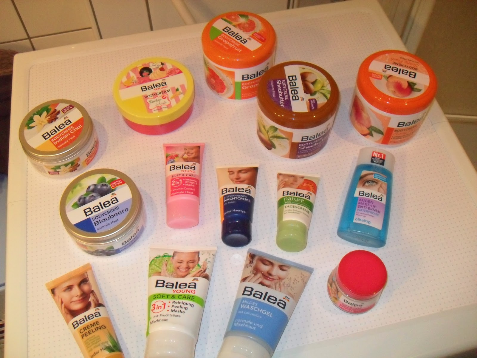 beauty addict: quelques uns de mes produits balea