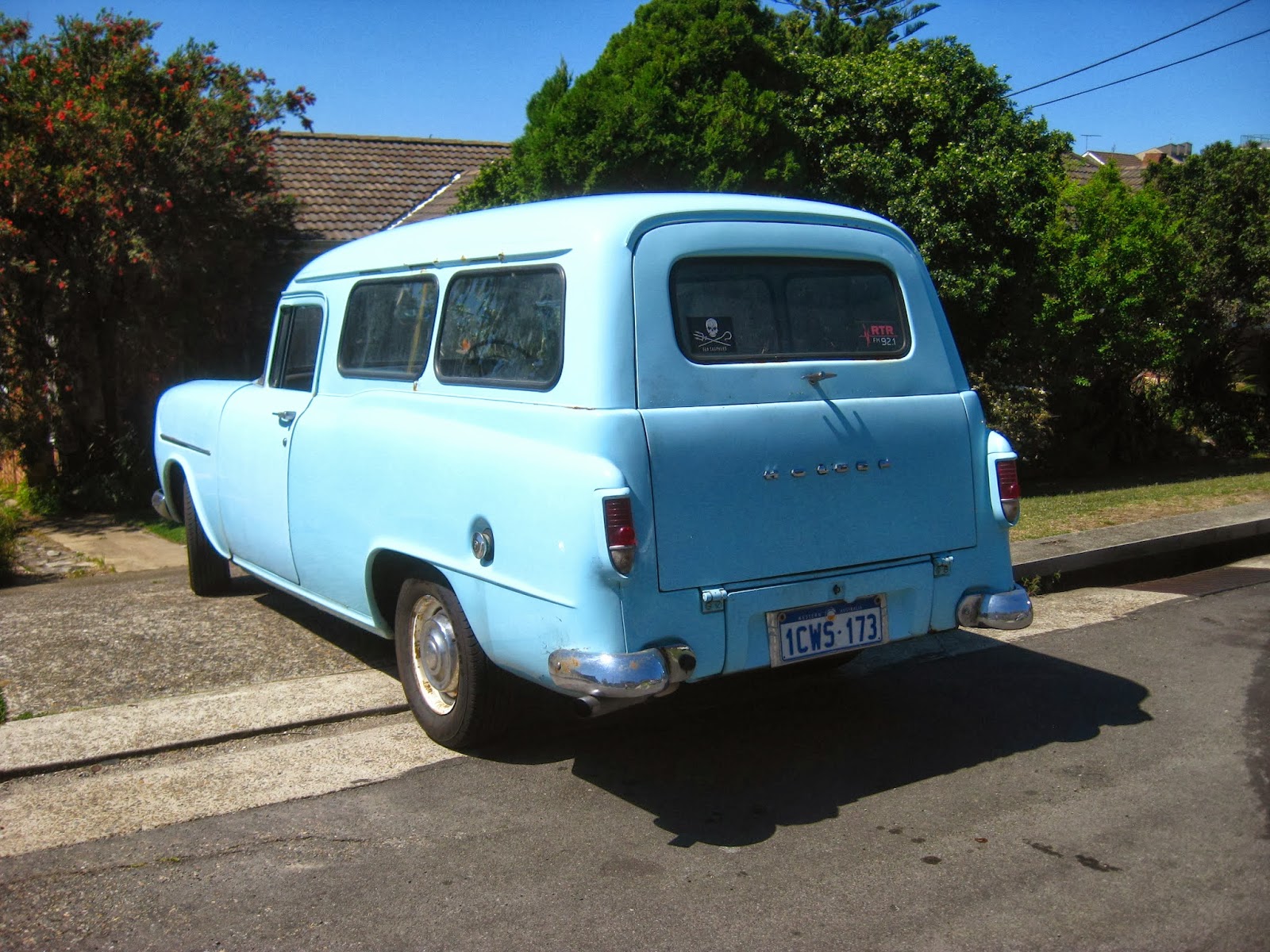 Aussie Old Parked Cars: 1961 Holden EK Panel Van