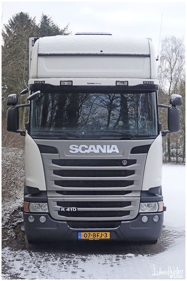 SCANIA: Scania rental R410 @snow