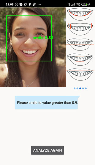 Smile Trainer Android Application