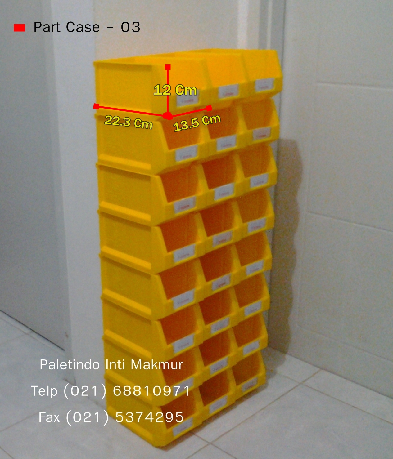 CV. PALETINDO INTI MAKMUR : SPARE PART CASE