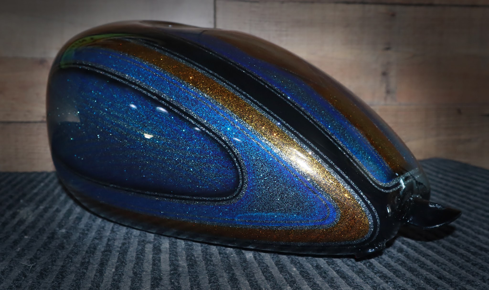 Metal Flake Paint On Motorcycles