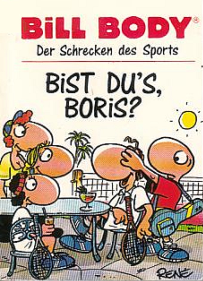 Bill Body na gibis em alemão