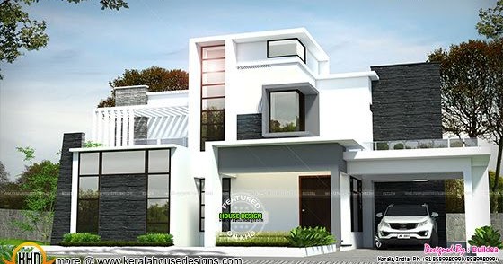 2729 sq-ft modern box model architecture