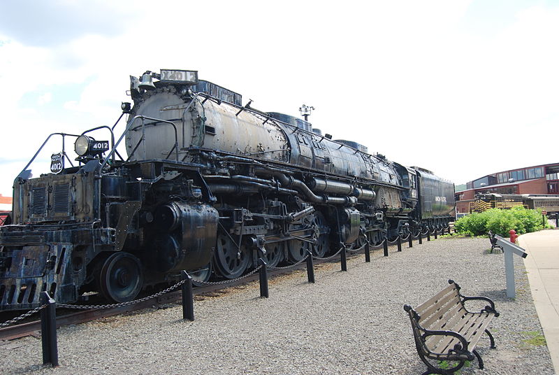 Gambar Transportasi : Kereta Api Lokomotif Uap