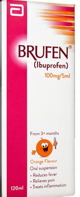 جرعات الأدوية : جرعة أيبوبروفين للاطفال
