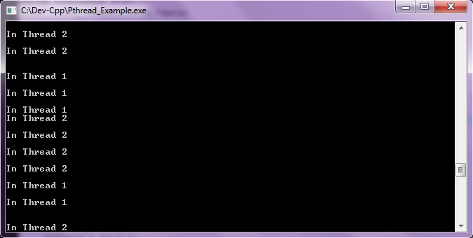 Configure Pthread Library In Devc