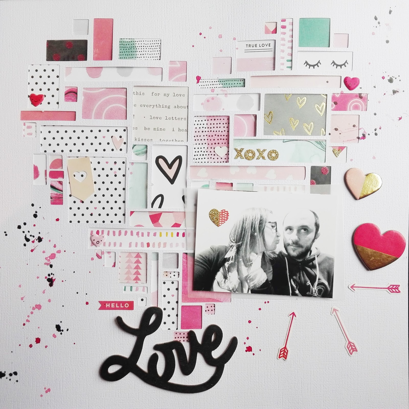 Isa's Mix: Layout: LOVE.