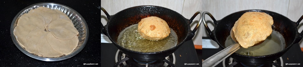 Poori Recipe | How to make puffy poori? | Happy's Cook