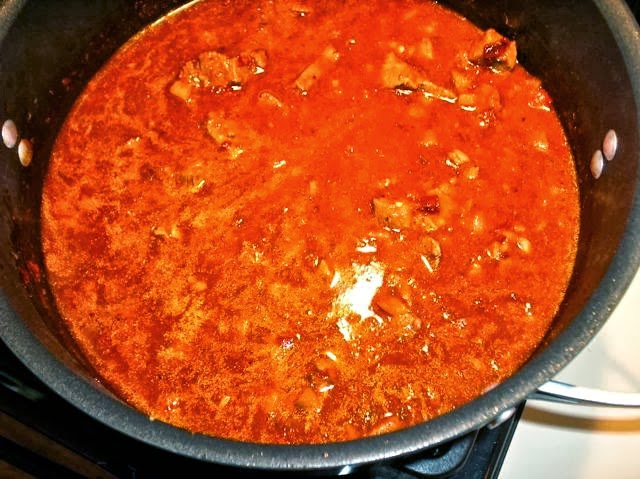 The Briny Lemon: Texas-Style Chili with Dried-Chile Broth