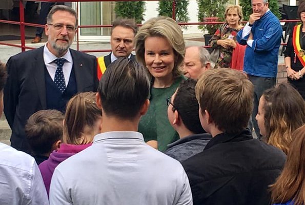 Queen Mathilde attended YouthStart Entrepreneurial Day