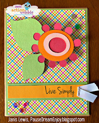 Pause Dream Enjoy: Action Wobble Challenge Flower Theme