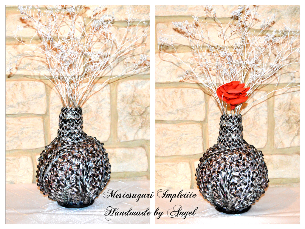 Mestesuguri Impletite: Vaza handmade - idei de inspiratie pentru vaze ...