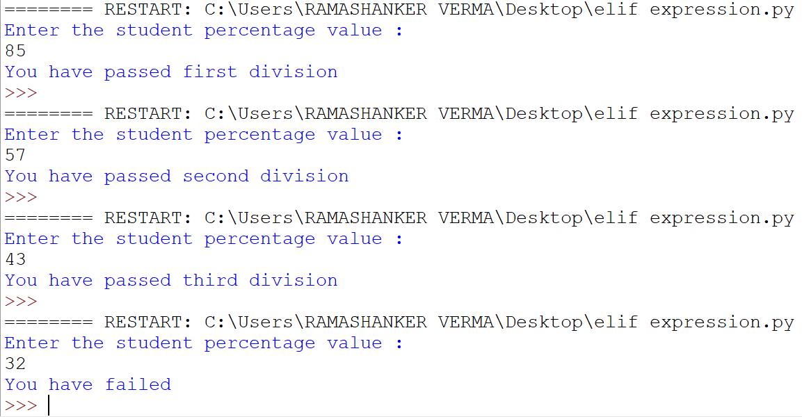 How to use if-else, elif decision control instruction in python with ... How to use if-else, elif decision control instruction in python with ...