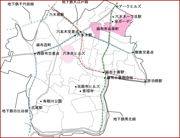 Edo - the EDOPEDIA -: Azabu district