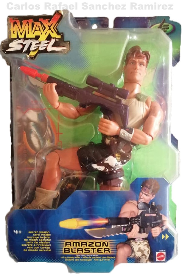 Max Steel Fanáticos: Línea Max Steel 2001 Completa