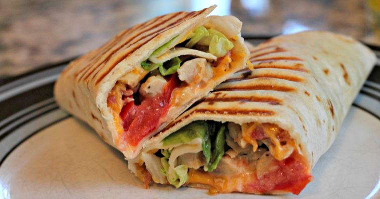 Chicken Ranch Wraps - Chicken Recipes