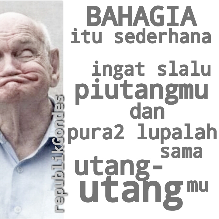 Kumpulan Meme Lucu Tentang Utang Piutang - Lompatlompat.com