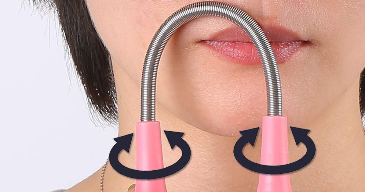 Facial Hair Remover Spring Threading Tool for Women 3Pcs